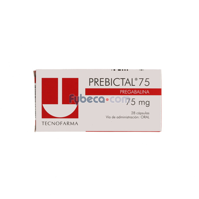 Prebictal Caps. 75 Mg. C/28 Suelta. | Fybeca