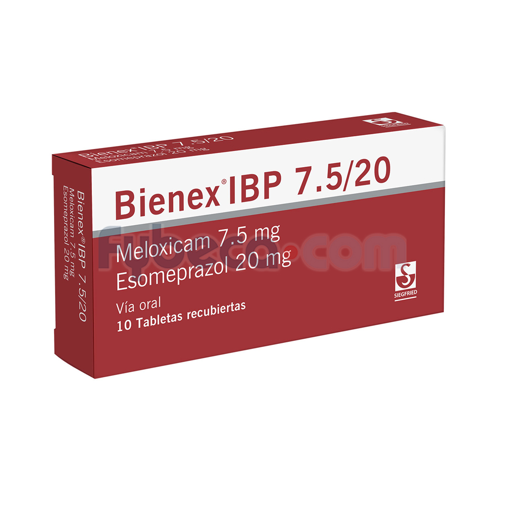 Bienex Ibp 7.5 Mg / 20 Mg Unidad | Fybeca