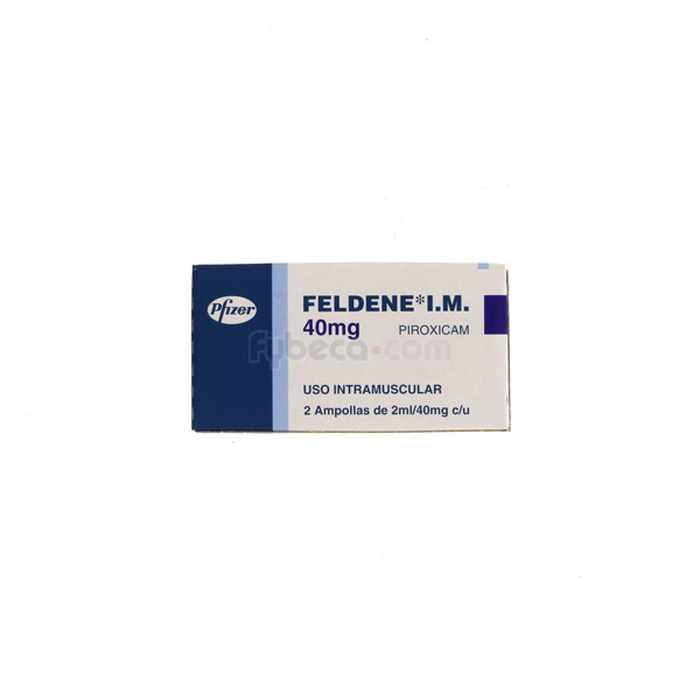 Feldene Amps. 40 Mg. C/2 Suelta | Fybeca