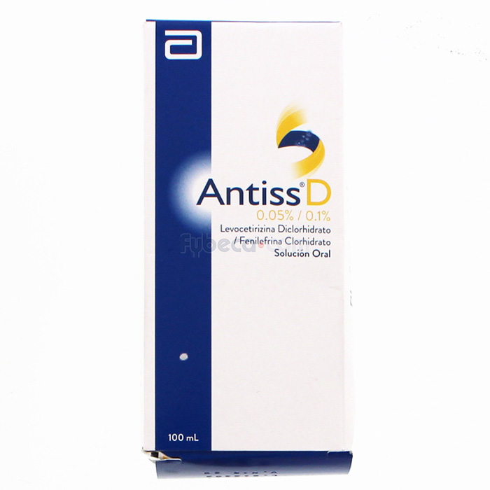 Antiss D Solucion Oral F/100Ml | Fybeca