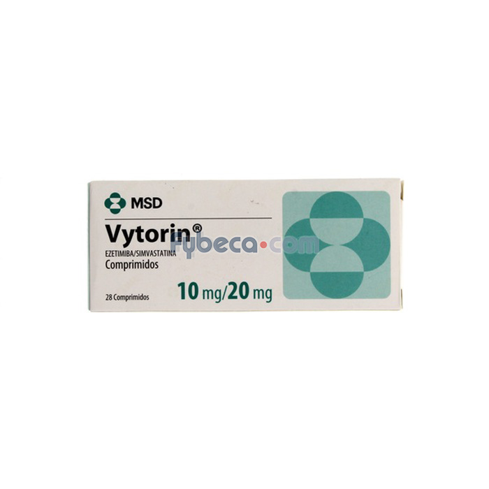 Vytorin Comp. 10/20 Mg. C/28 Suelta | Fybeca