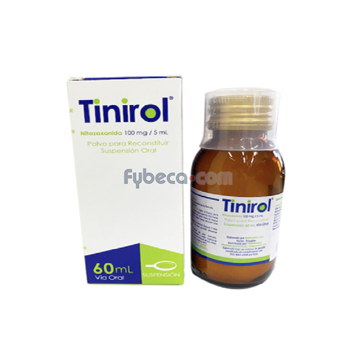 Tinirol Polvo 100 Mg / 5 Ml 60 Ml Frasco | Fybeca
