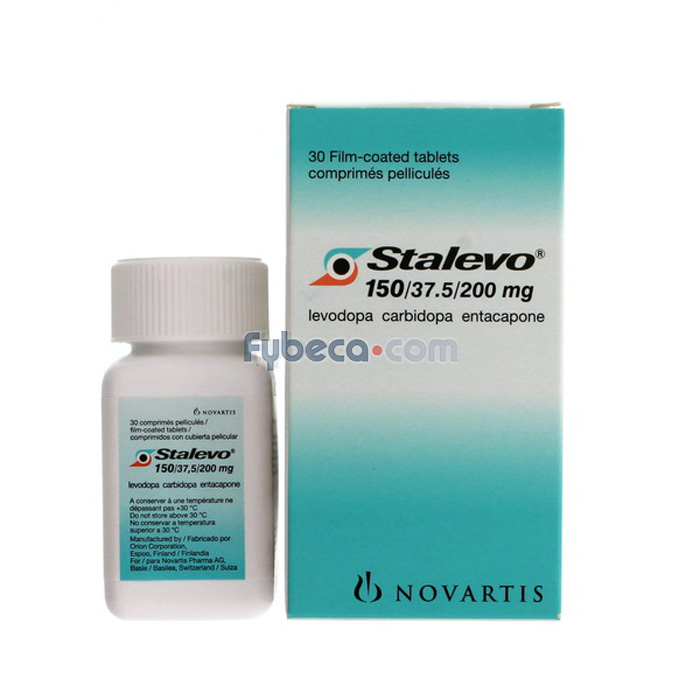 Stalevo Comp. 150/37.5/200 Mg F/30 Suelta | Fybeca