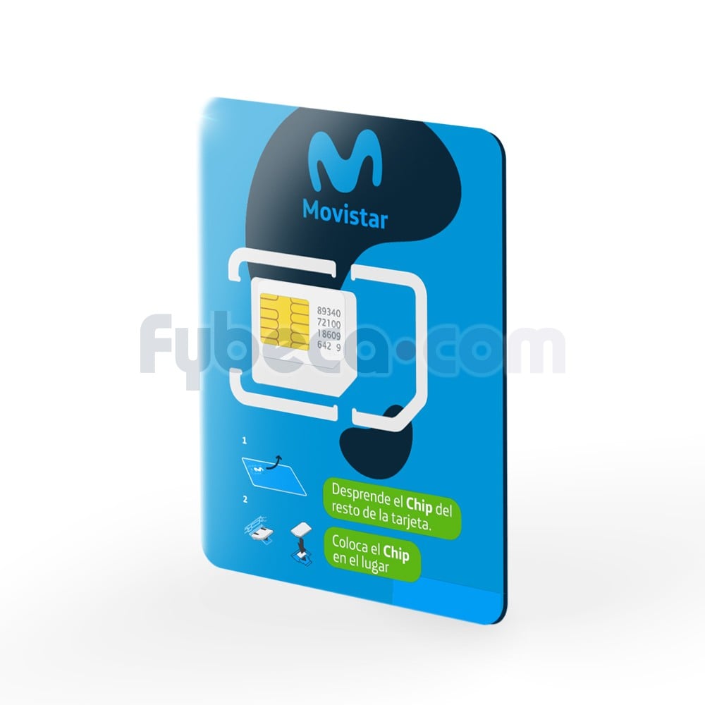 Chip Movistar $4 - Fybeca