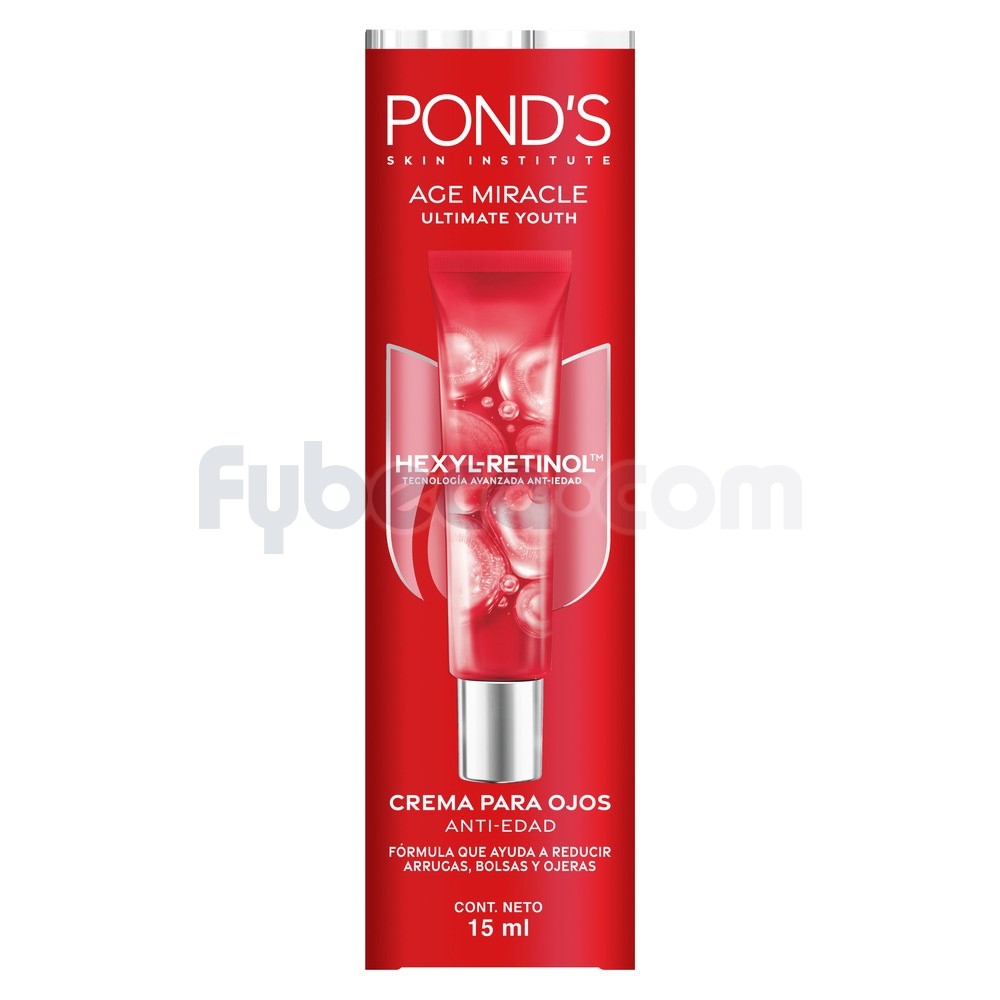 Ponds Age Miracle Eye Cream Tag 6X15Ml | Fybeca