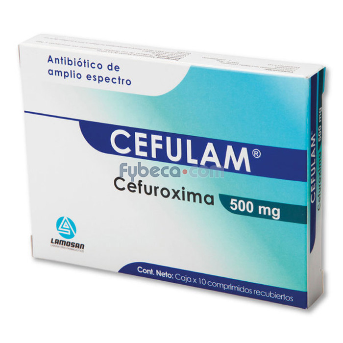 Cefulam Comp 500Mg C/10 Suelta | Fybeca