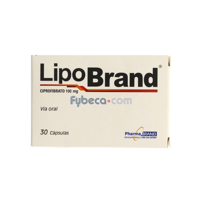 Lipobrand Suelta 100 Mg X30 Suelta | Fybeca