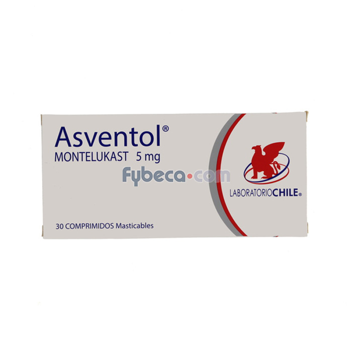 Asventol Comp. Mast. 5Mg C/30 Suelta | Fybeca