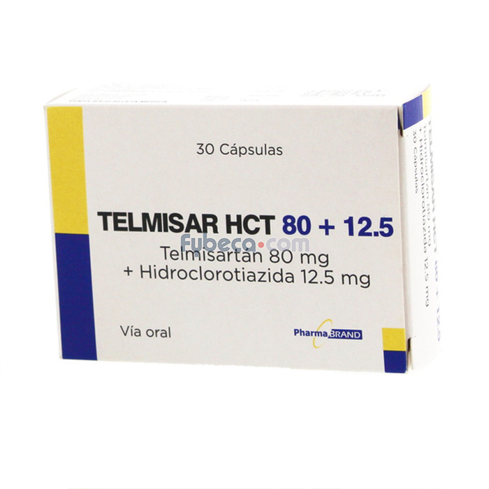 Telmisar Hct 80+12,5Mg C/30 Suelta | Fybeca