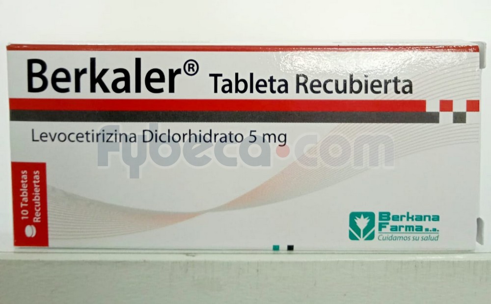 Berkaler Tabs 5Mg C/10 Suelta | Fybeca