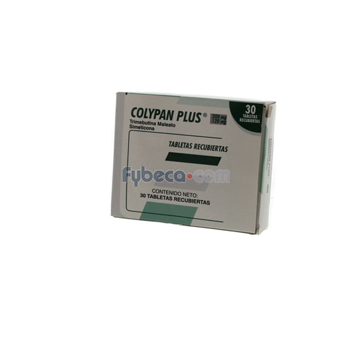 Colypan Plus Tabs Rec 200/120 Mg C/30 Suelta | Fybeca