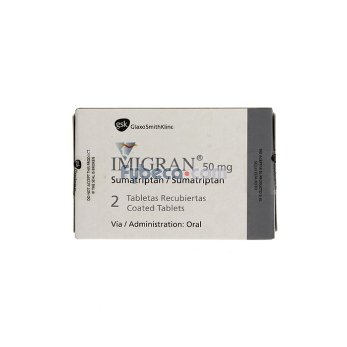 Imigran Tabs. 50 Mg. C/2 Suelta | Fybeca