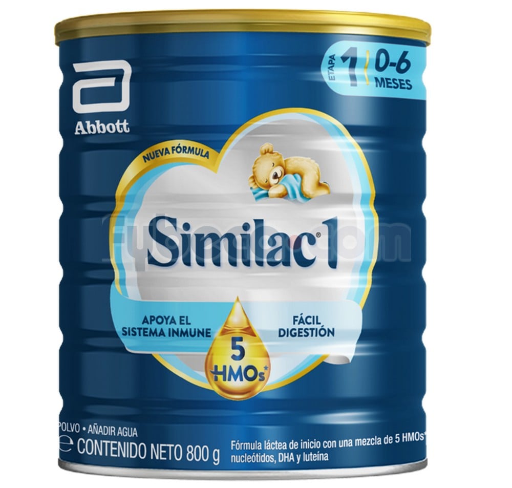 Similac 1 Cinco Hmo 800 Gr | Fybeca