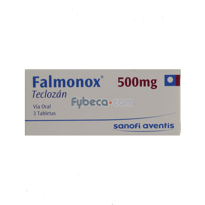 Falmonox Tabs. 500 Mg. C/3 Suelta | Fybeca