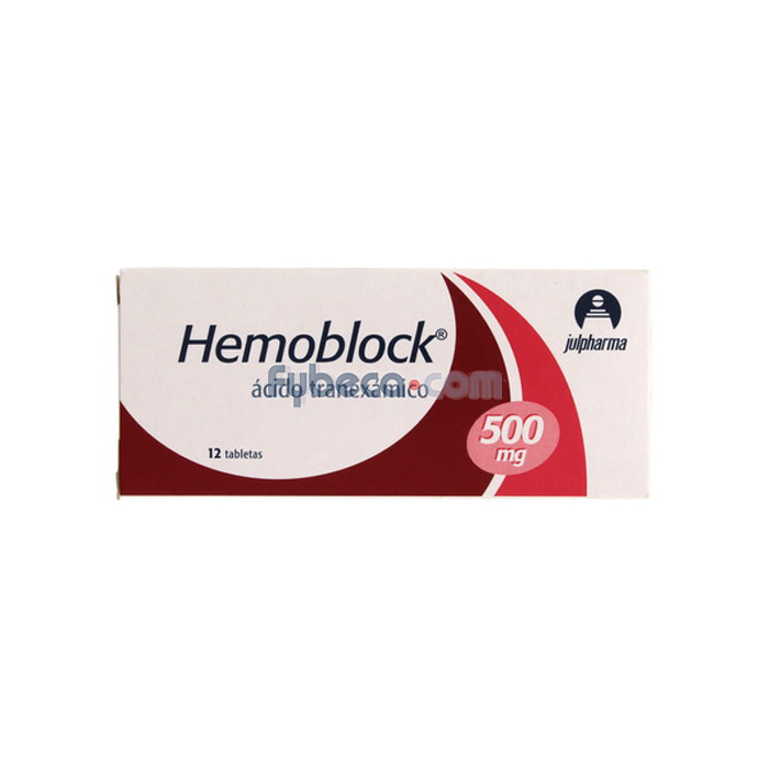 Hemoblock 500 Mg. Suelta X 12 Comp. Suelta | Fybeca