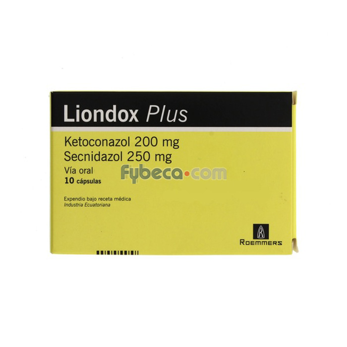 Liondox Plus Caps. C/10 Suelta | Fybeca