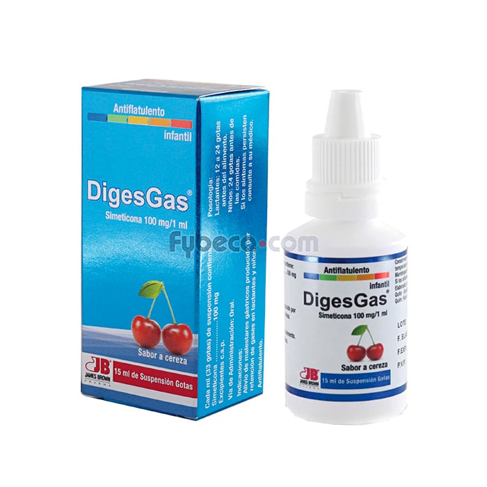 Digesgas Gotas 100 Mg/1 Ml C/1 | Fybeca