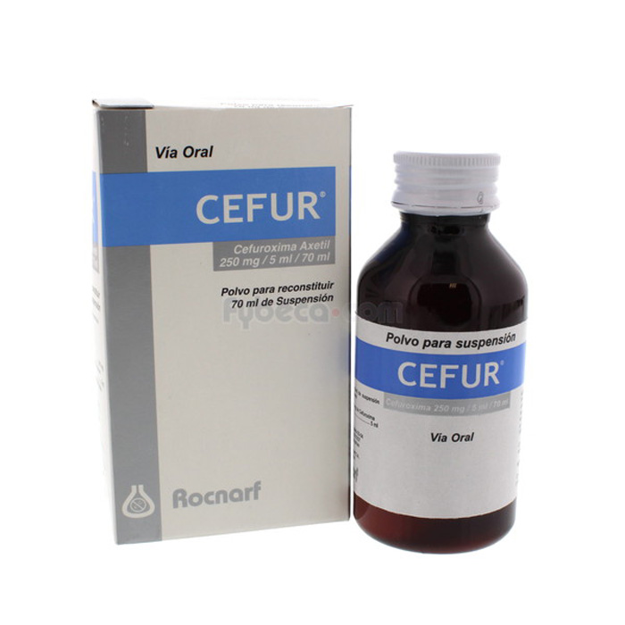 Cefur Susp. 250Mg/5Ml F/70 Ml. | Fybeca Cefur Susp. 250Mg/5Ml F/70 Ml. | Fybeca