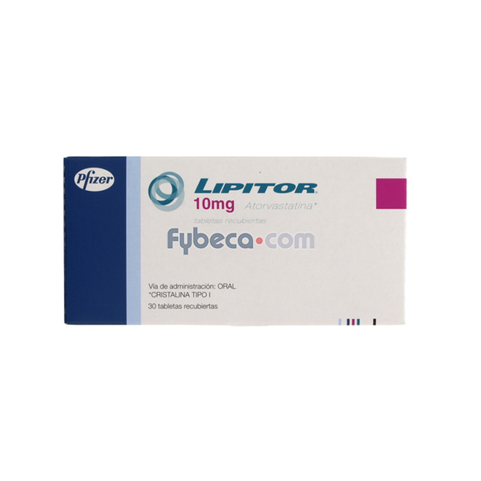 Lipitor Tabs. 10 Mg. C/30 Suelta | Fybeca