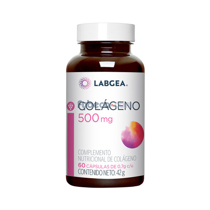 Colágeno 500 Mg 60 Cápsulas Frasco Unidad | Fybeca