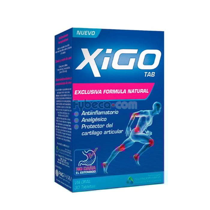 Xigo Tabletas C/30 Suelta | Fybeca