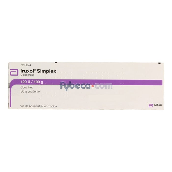Iruxol Simplex Unguento 30 Gr | Fybeca
