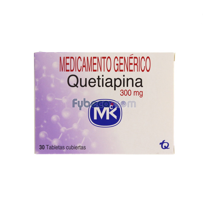 Quetiapina 300 Mg Unidad | Fybeca
