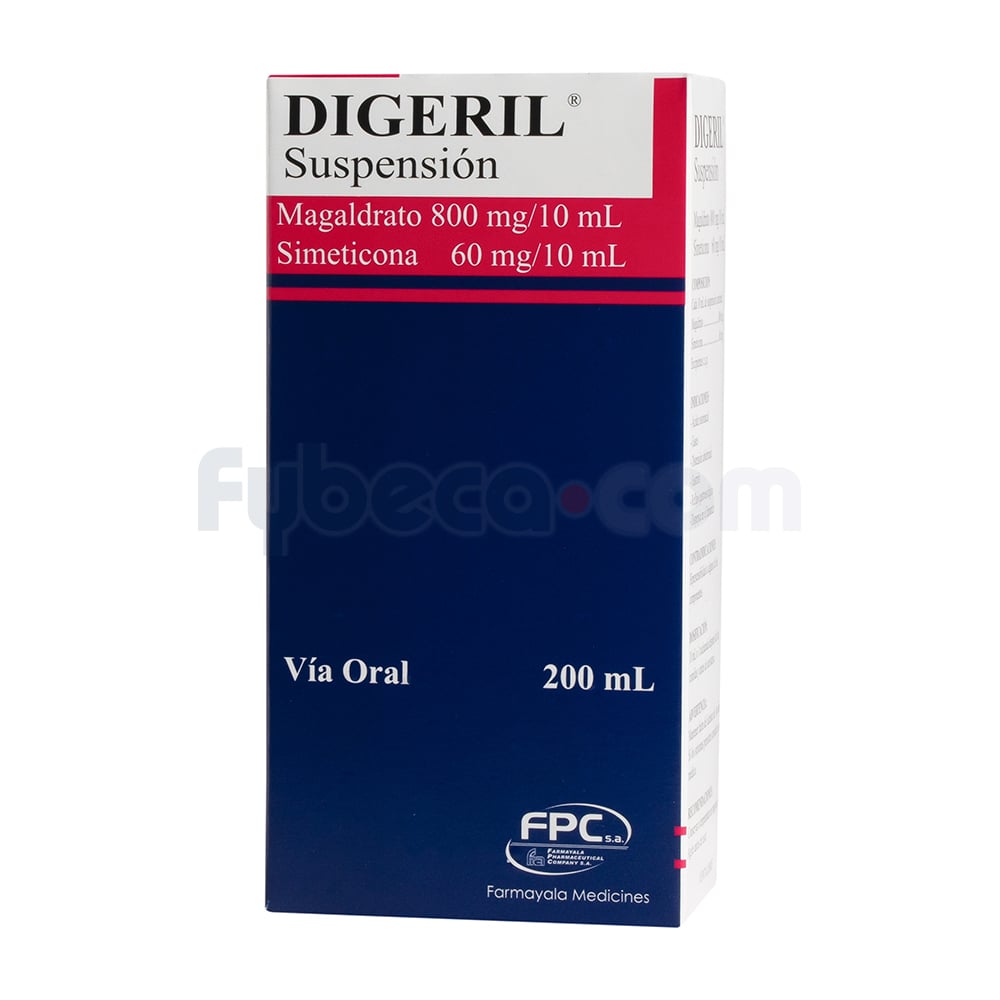 Digeril 800 Mg 60 Mg 200 Ml Jarabe | Fybeca