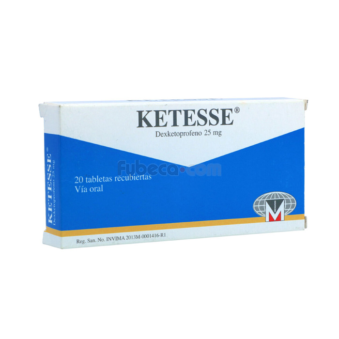 Ketesse 25 Mg Unidad | Fybeca