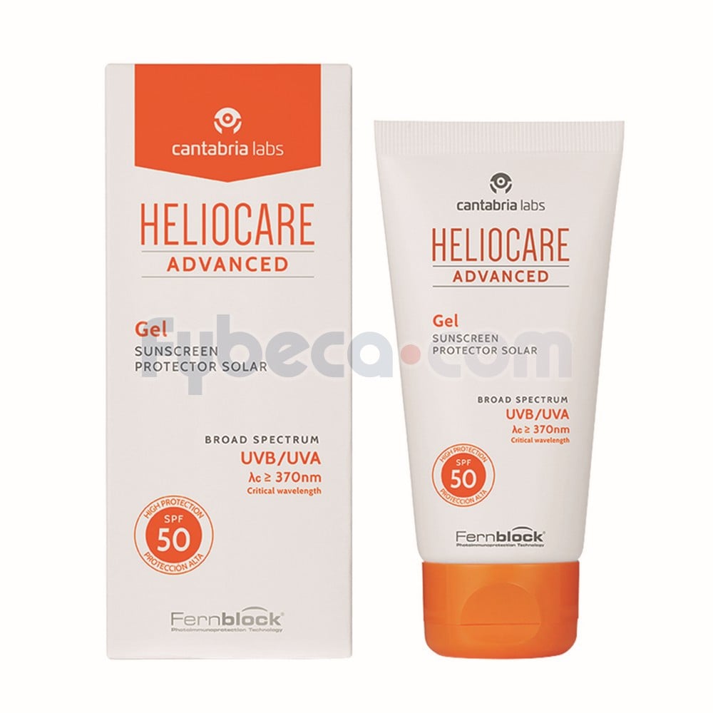 Protector Solar Advanced Gel Spf 50 50 Ml 1 Unidad | Fybeca