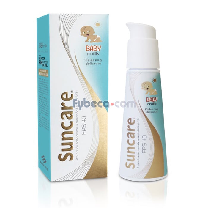Protector Solar Suncare Baby Milk FPS 40 - Fybeca
