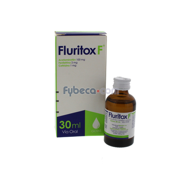 Fluritox F Gotas 30 Ml | Fybeca