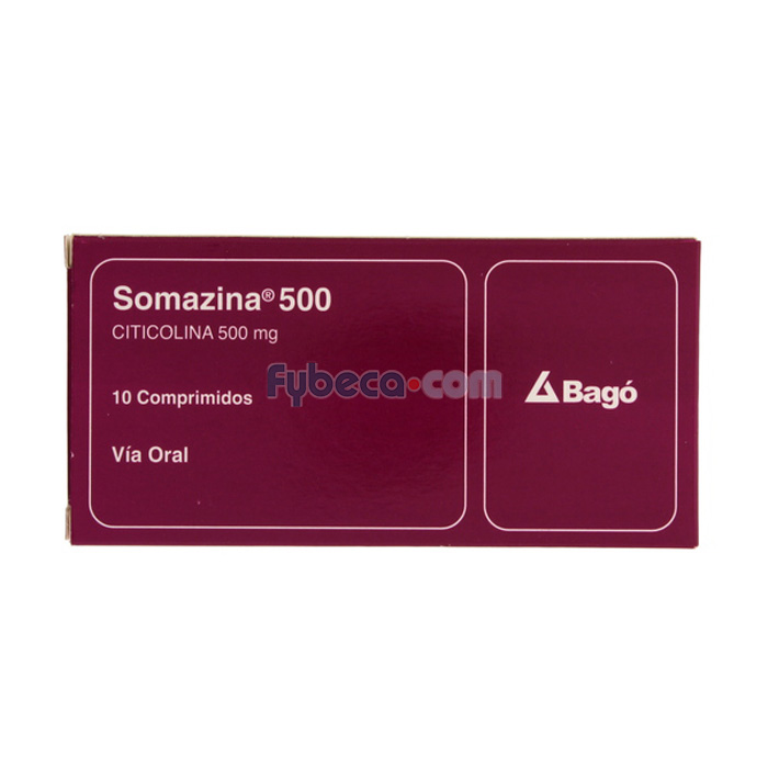 Somazina Comp. 500 Mg. C/10 Suelta | Fybeca