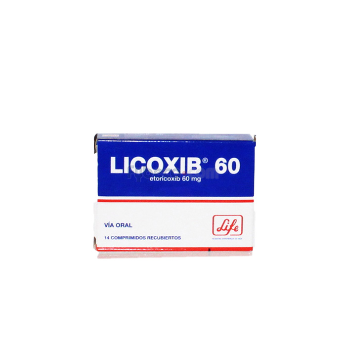 Licoxib 60 Mg Unidad | Fybeca