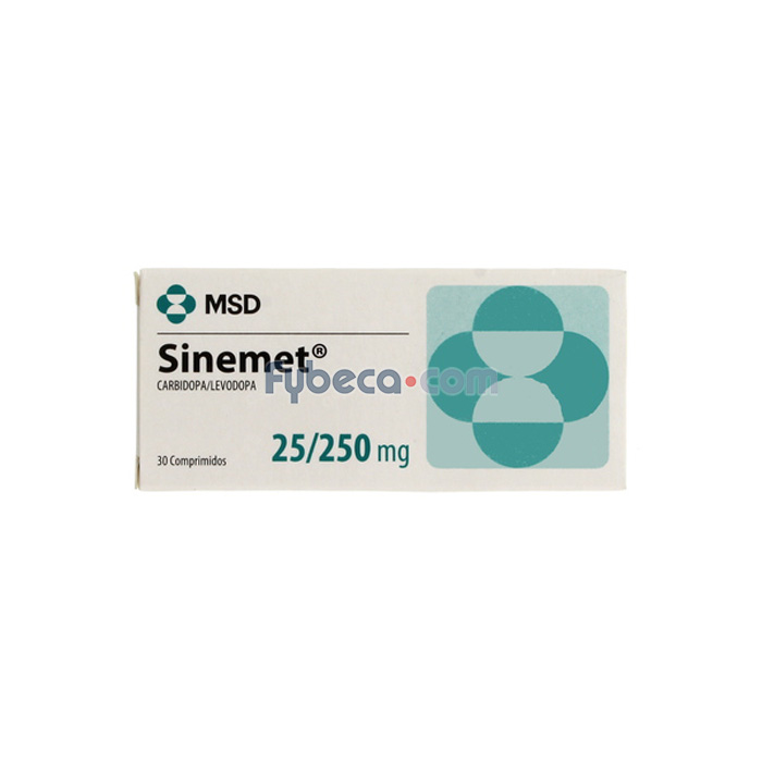 Sinemet 25 / 250 Mg Unidad | Fybeca