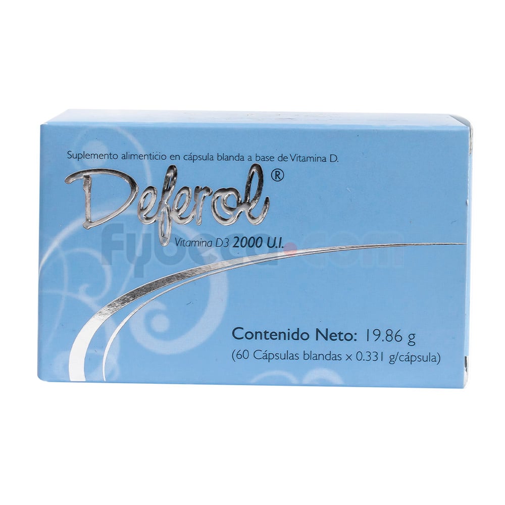 Deferol D3 2000ui Cbg C/60 Suelta | Fybeca