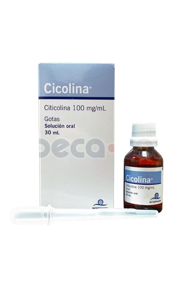 Cicolina Gotas Sol. Oral 100 Mg F/30 Ml | Fybeca